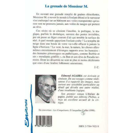 La Grenade de Monsieur M - Edmond Agabra | Isleden