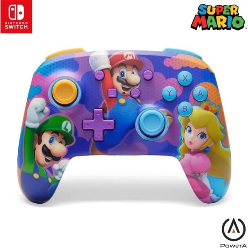 Manette sans fil - POWER A - Nintendo Switch - Super Mario S | Isleden