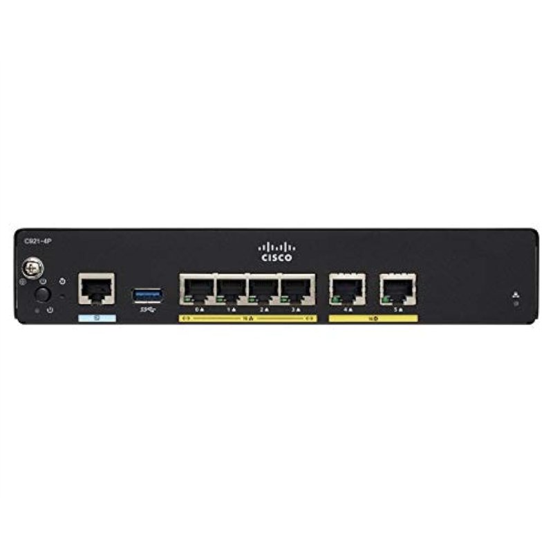 Cisco C927-4P Routeur connecté Gigabit Ethernet Noir | Isleden