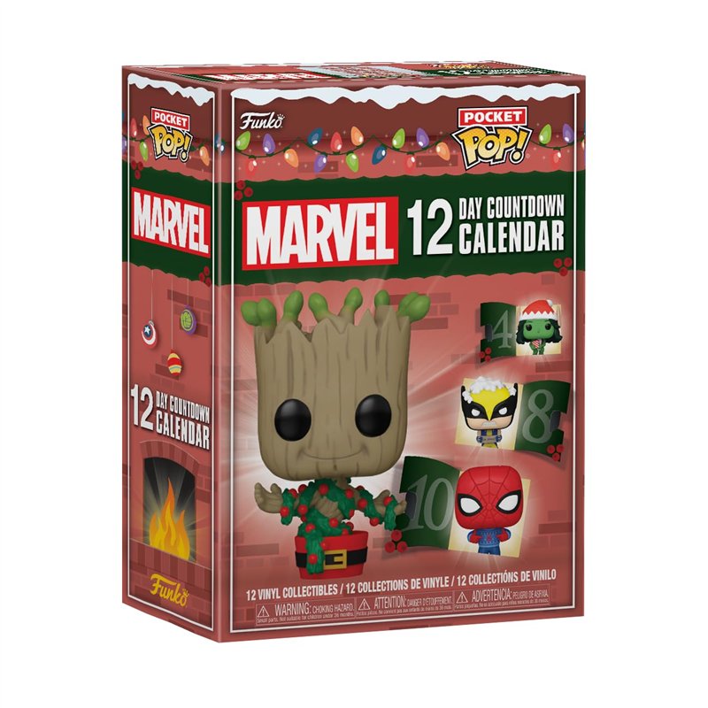 Funko Countdown Calendar: Marvel 12-Day - Marvel Comics - C | Isleden