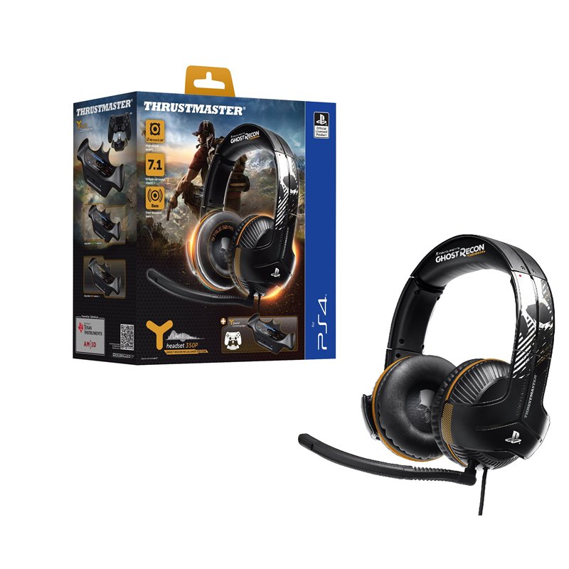 Thrustmaster - Casque Gaming Y-350P 7.1 Surround Sound Ghost | Isleden