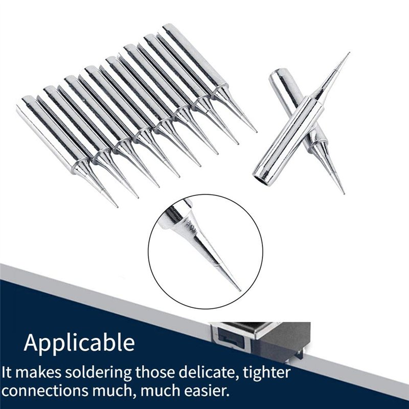 Pointes à Souder, 10Pcs 900M-TI Panne fer à Souder Sharp Sou | Isleden