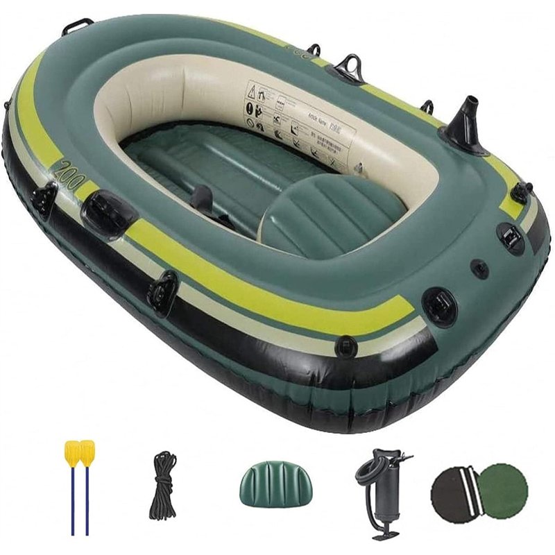 NAKEAH Bateaux for Adultes avec pagaie, Bateau pneumatique 3 | Isleden