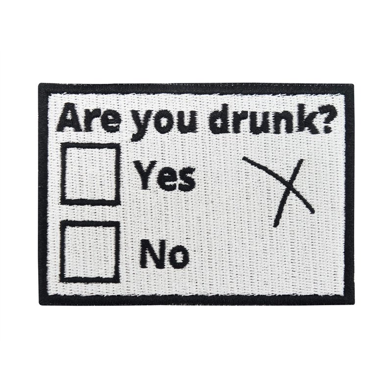 Finally Home écusson avec attache à scratch – Are you drunk? | Isleden