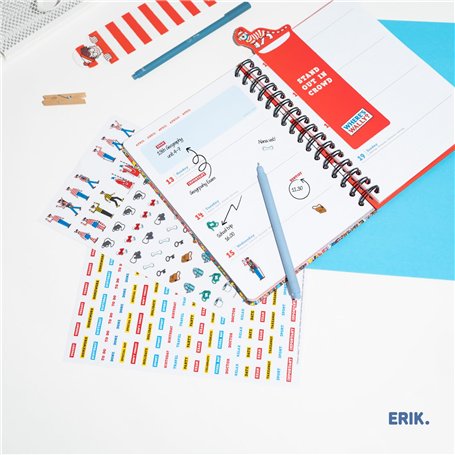 Grupo Erik - Agenda Scolaire Semainier 2025 2026 Où Est Char | Isleden