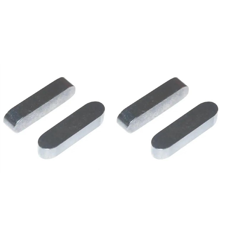 cyclingcolors 4x Clavette parallèle à bouts arrondis en acie | Isleden