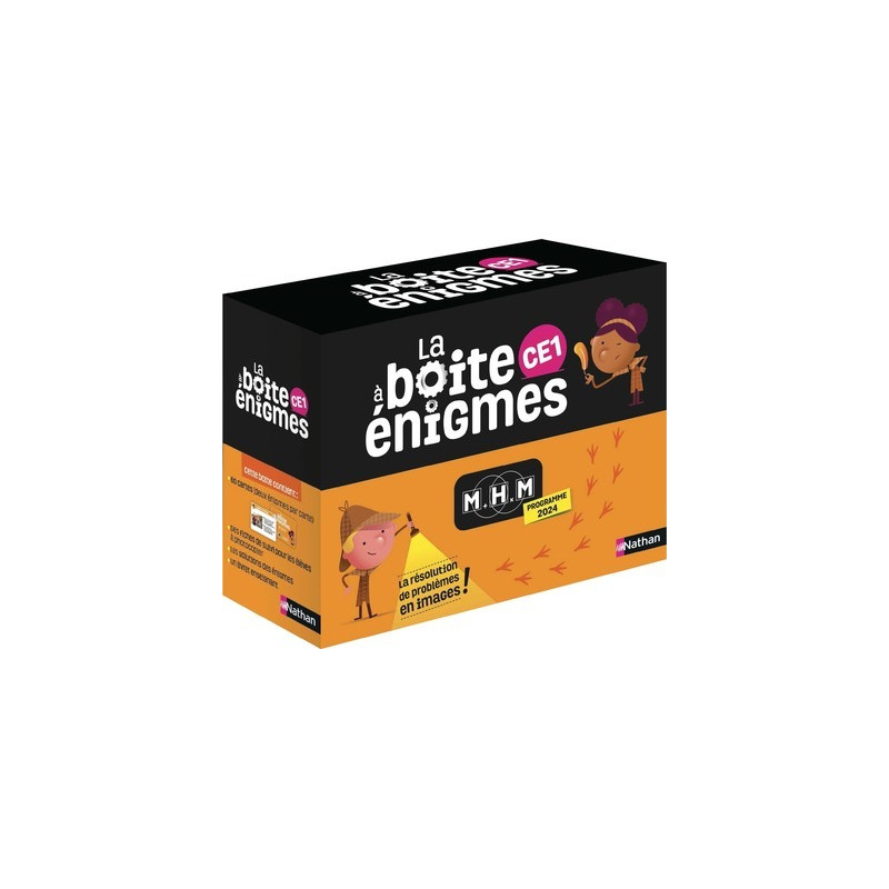 MHM - CE1 - la boite à énigmes - Édition 2024 -Isleden