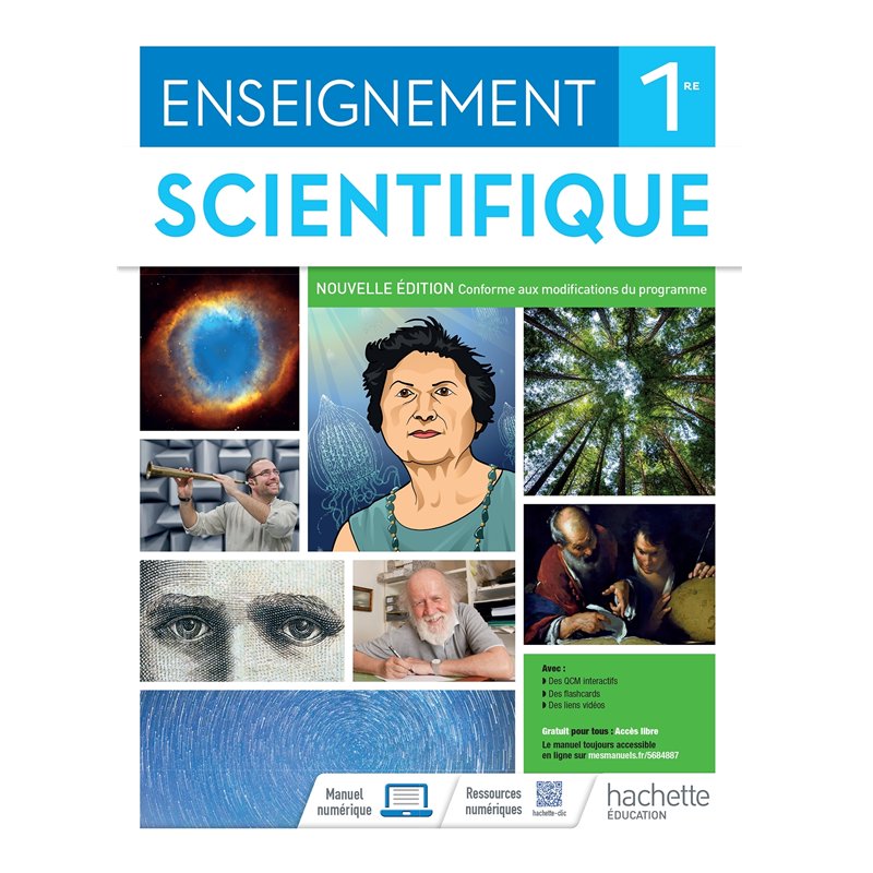 Enseignement scientifique 1re - Livre élève - Ed. 2024 -Isleden