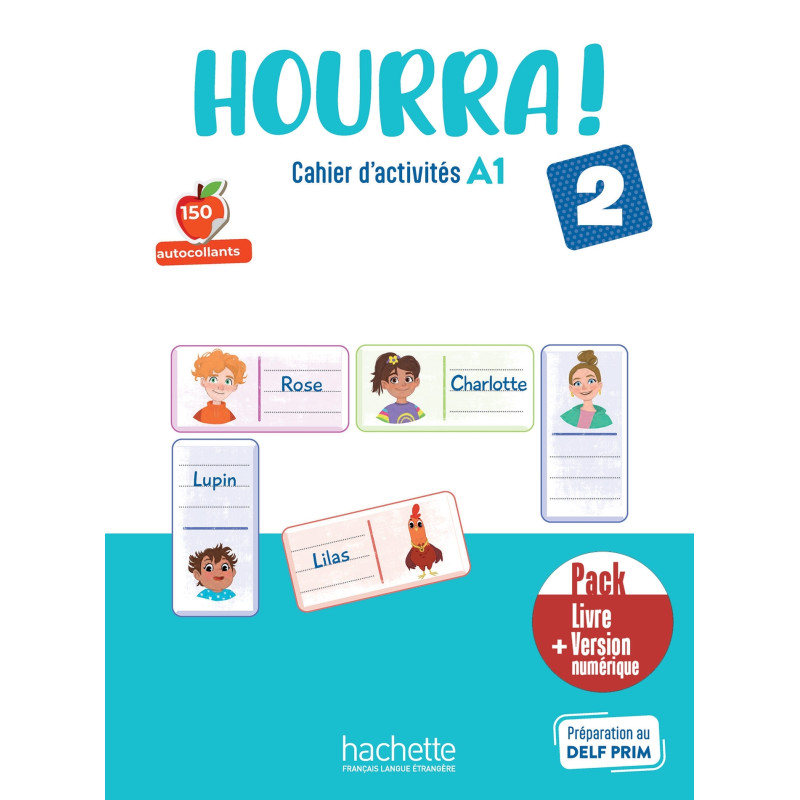 Hourra ! 2 - Pack Cahier d'activités + Version numérique (A1)