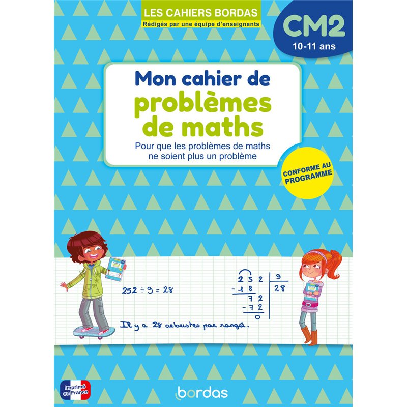 Mon cahier de problèmes de maths CM2 -Isleden