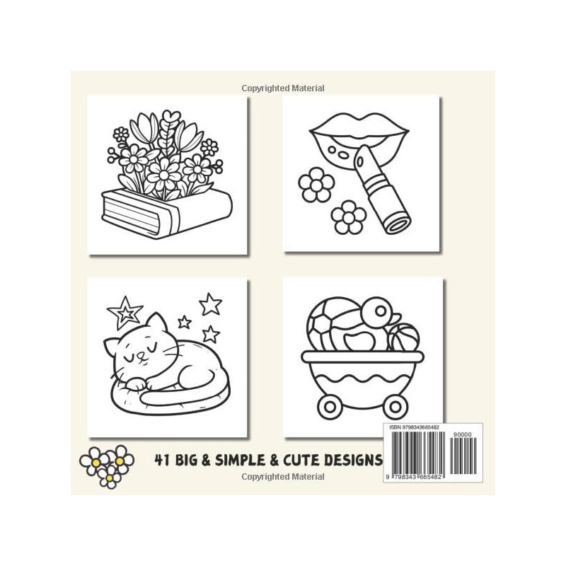 Stress Relief: Coloring Book for Adults, Teens and Kids Bold and Easy ...